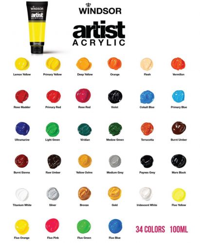 Windsor Artist Acrylics • CITY STATIONERY GROUP SAL