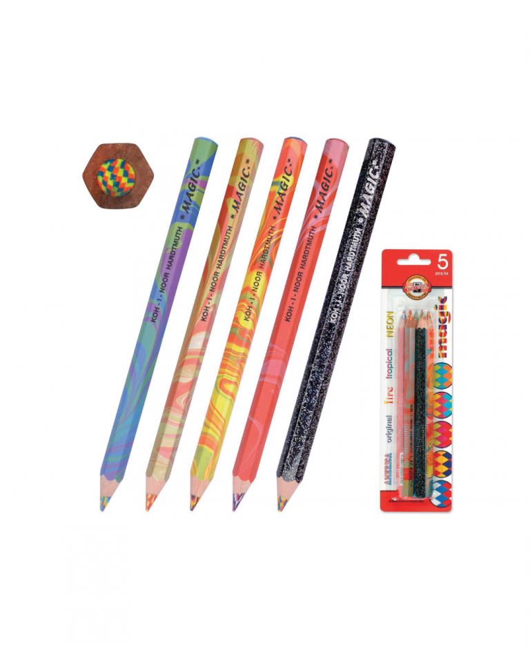 Koh-I-Noor Magic Color Pencils Set of 5 • CITY STATIONERY GROUP SAL