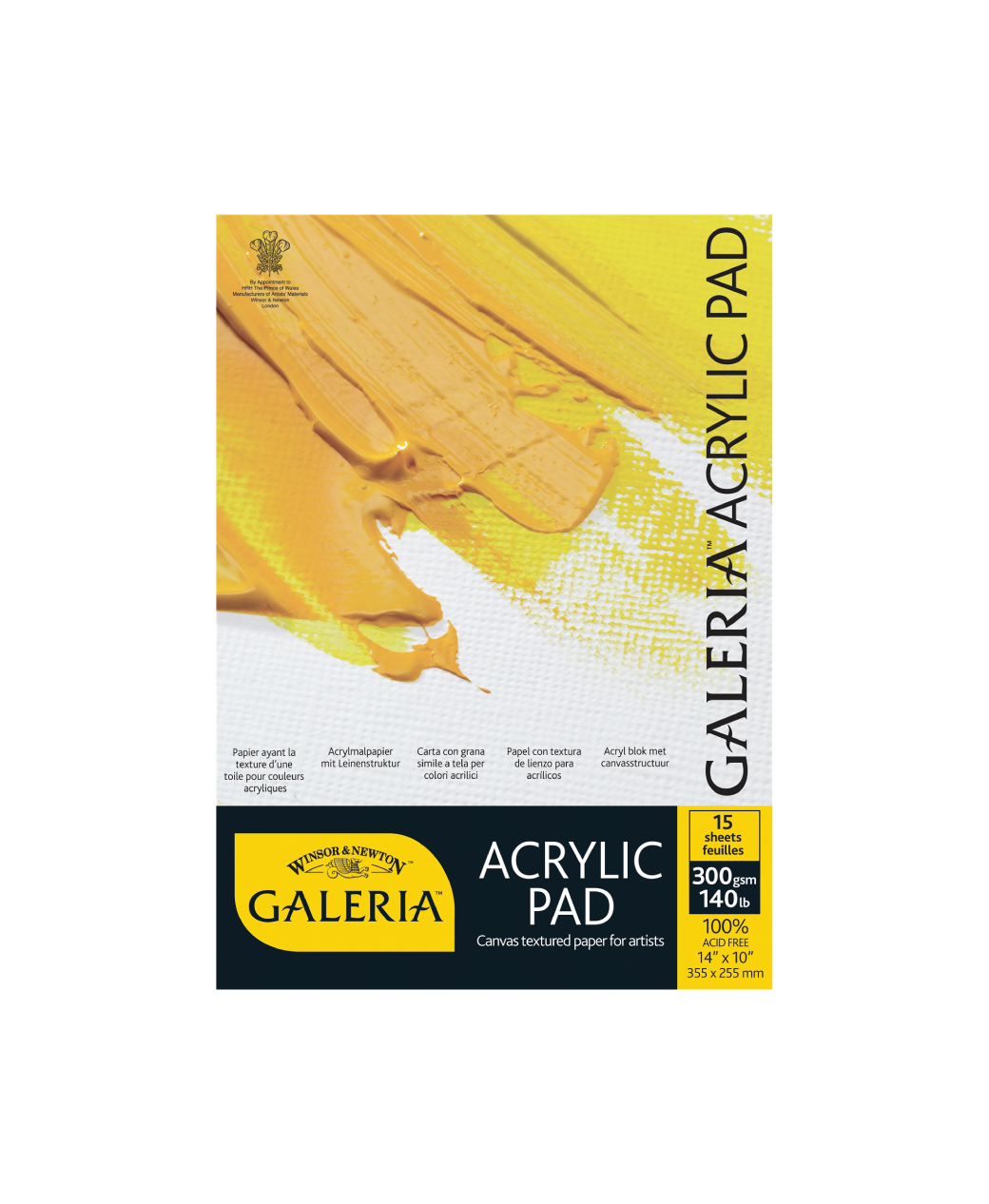 Winsor & Newton Galeria Acrylic Pad • CITY STATIONERY GROUP SAL