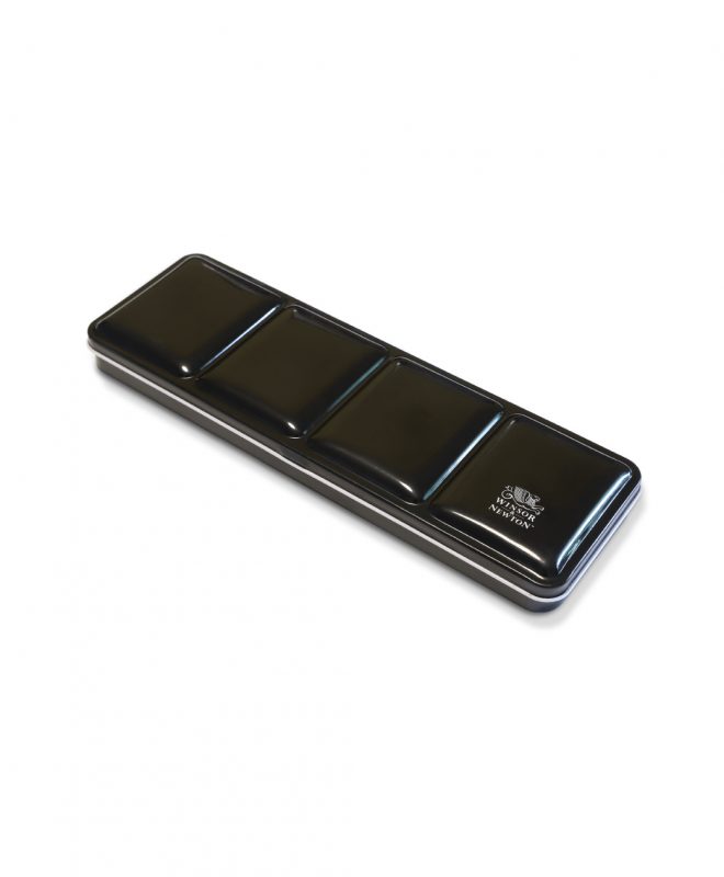 Winsor & Newton Empty Watercolor Half Pan Metal Boxes • CITY STATIONERY ...