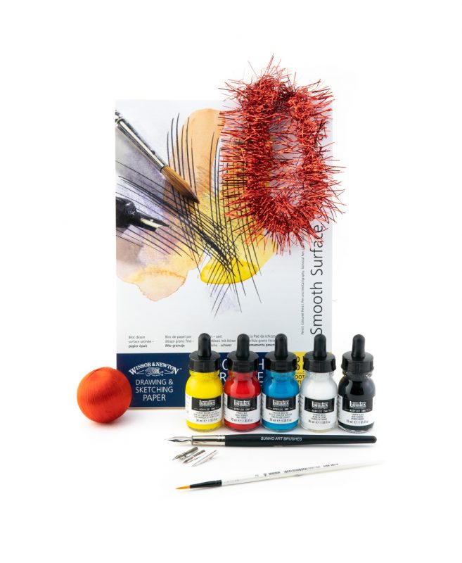 The Acrylic Inking Gift Set • CITY STATIONERY GROUP SAL