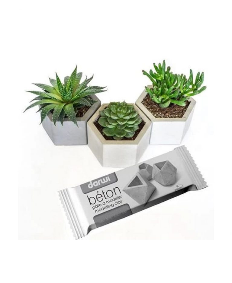 Darwi BETON - Cement Effect Air Drying Clay • CITY STATIONERY GROUP SAL