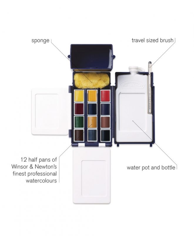 Winsor & Newton Professional Watercolor Filed Pocket Set • CITY ...